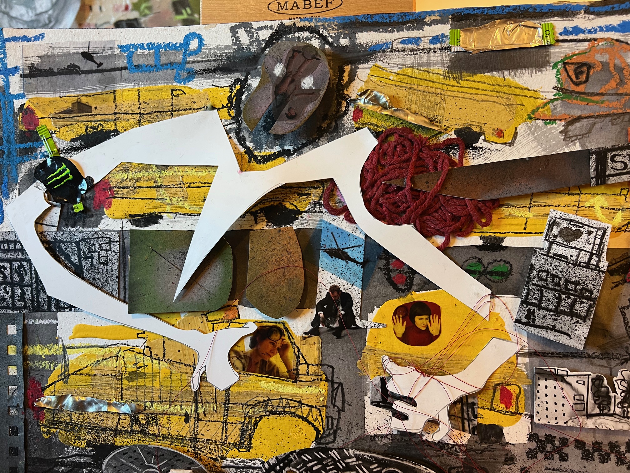 Kevin Jacobs: Layered Collages Illustrate Life and Challenges ...